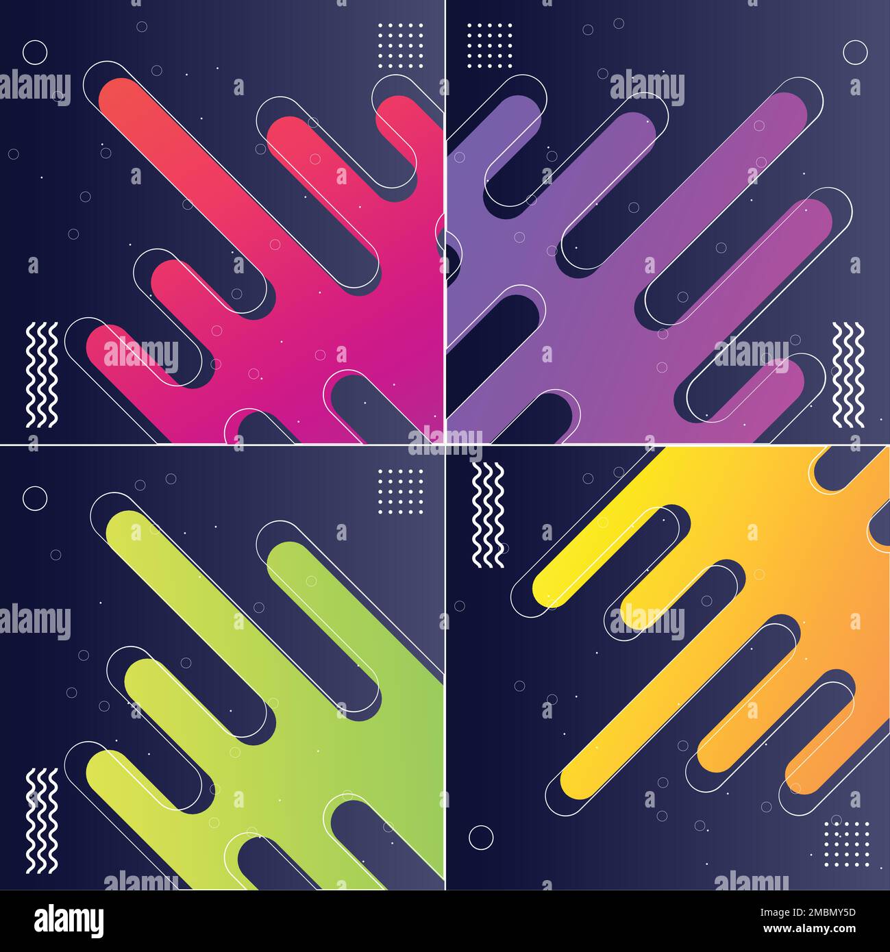 Geometric gradients hi-res stock photography and images - Alamy