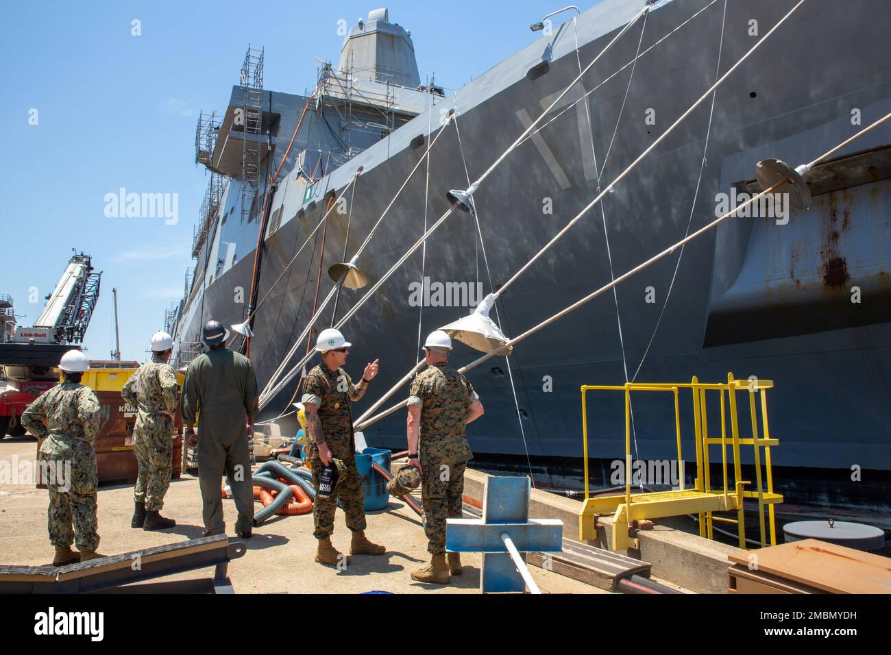 U.S. Marine Corps Sgt. Maj. Michael J. Pritchard, the command sergeant ...