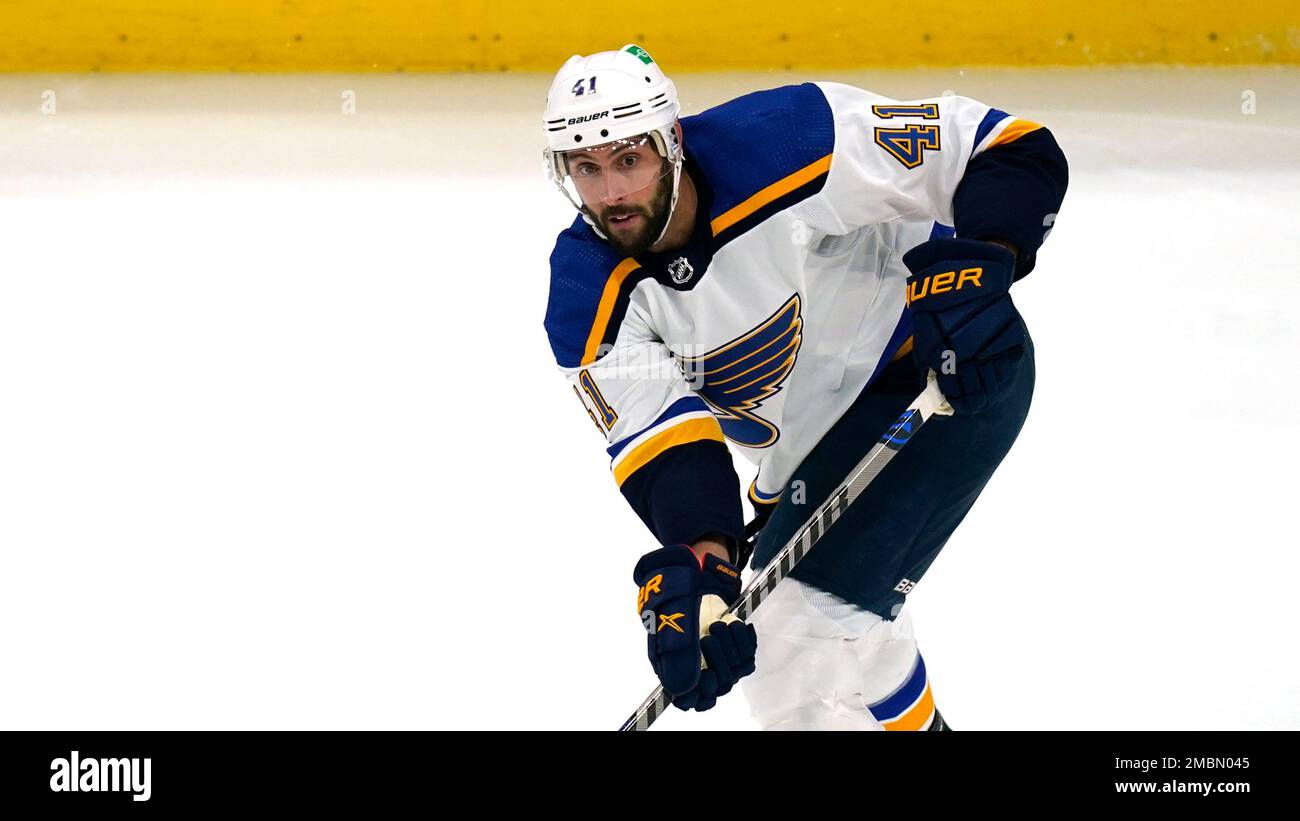 St. Louis Blues defenseman Robert Bortuzzo (41) during an NHL hockey ...