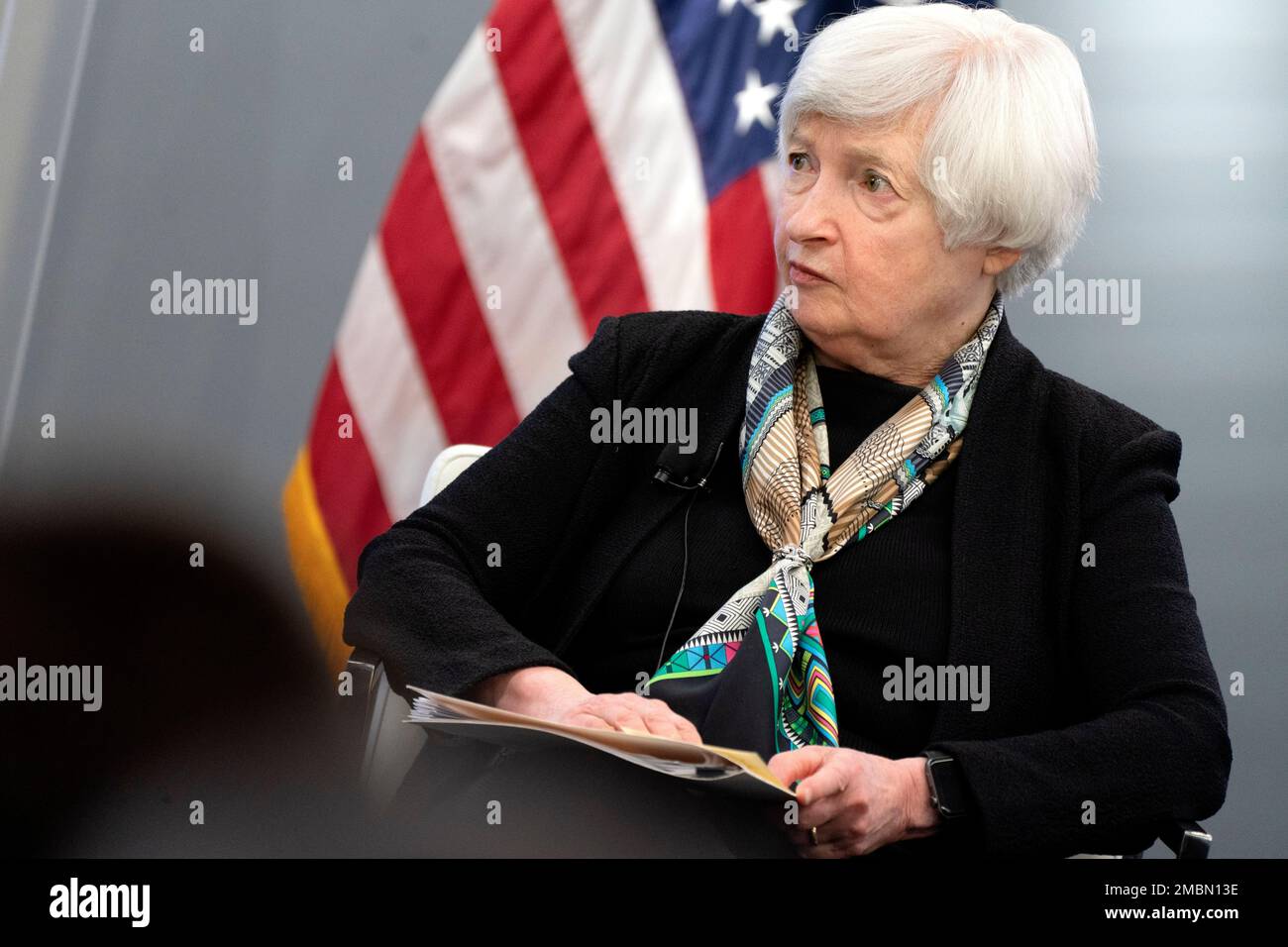Treasury Secretary Janet Yellen speaks to the Atlantic Council ...
