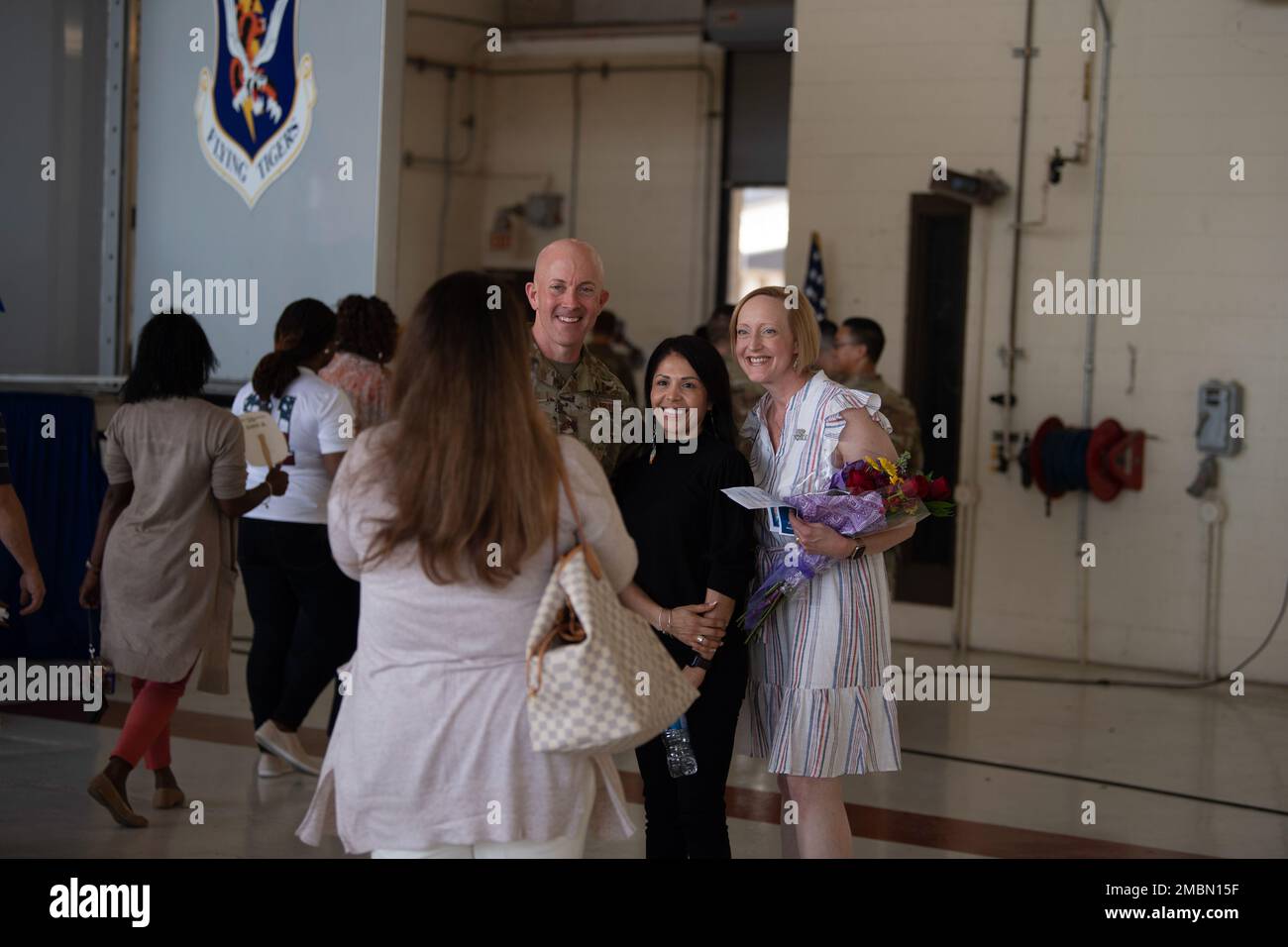 U.S. Air Force Col. Michael Gallagher, 23rd Mission Support Group ...