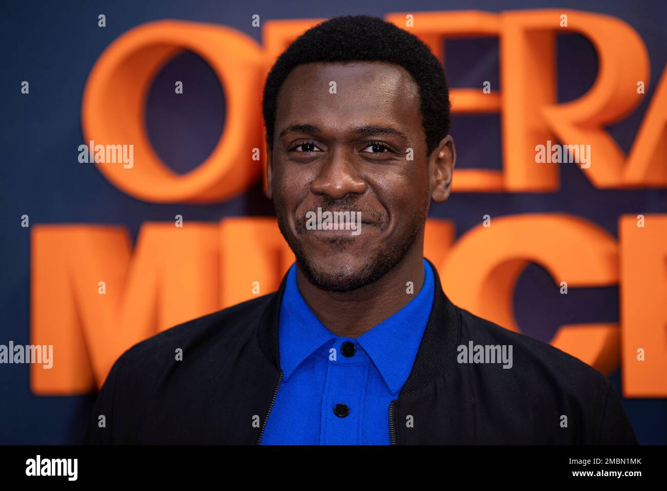 Abubakar Salim poses for photographers upon arrival at the premiere of ...