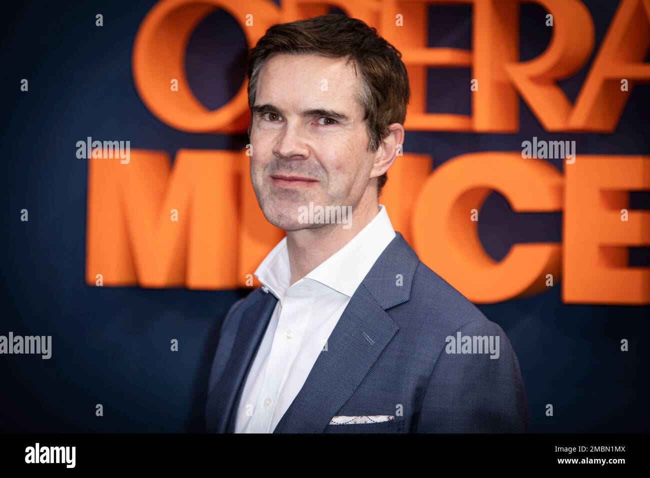 Jimmy Carr poses for photographers upon arrival at the premiere of the ...