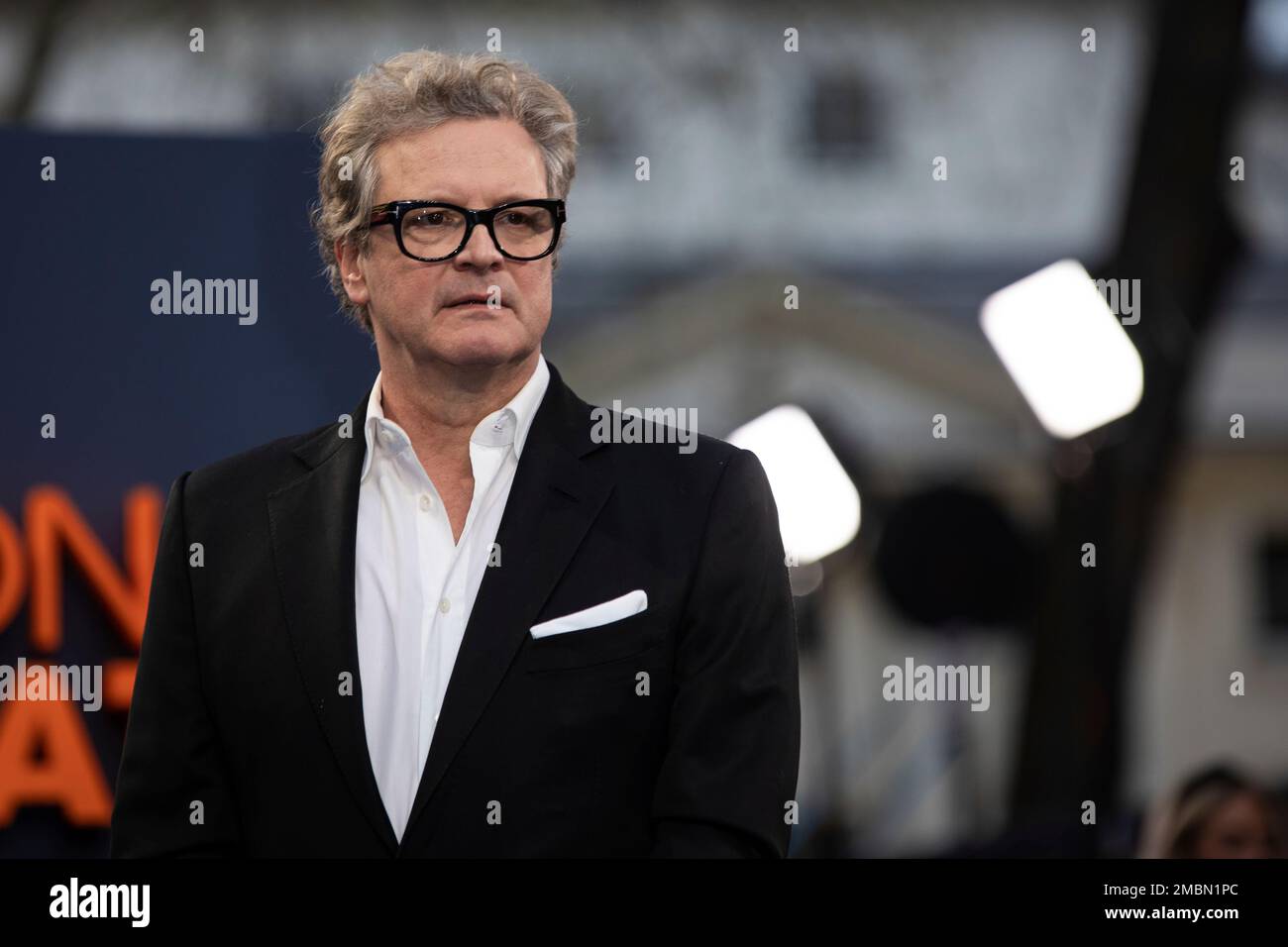 Colin Firth poses for photographers upon arrival at the premiere of the ...
