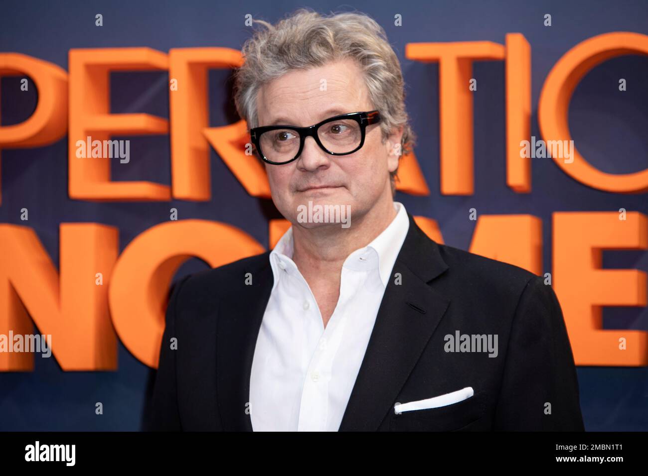 Colin Firth poses for photographers upon arrival at the premiere of the ...