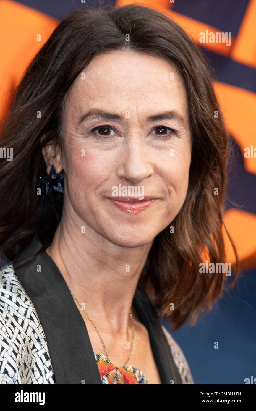 Amy Marston poses for photographers upon arrival at the premiere of the ...