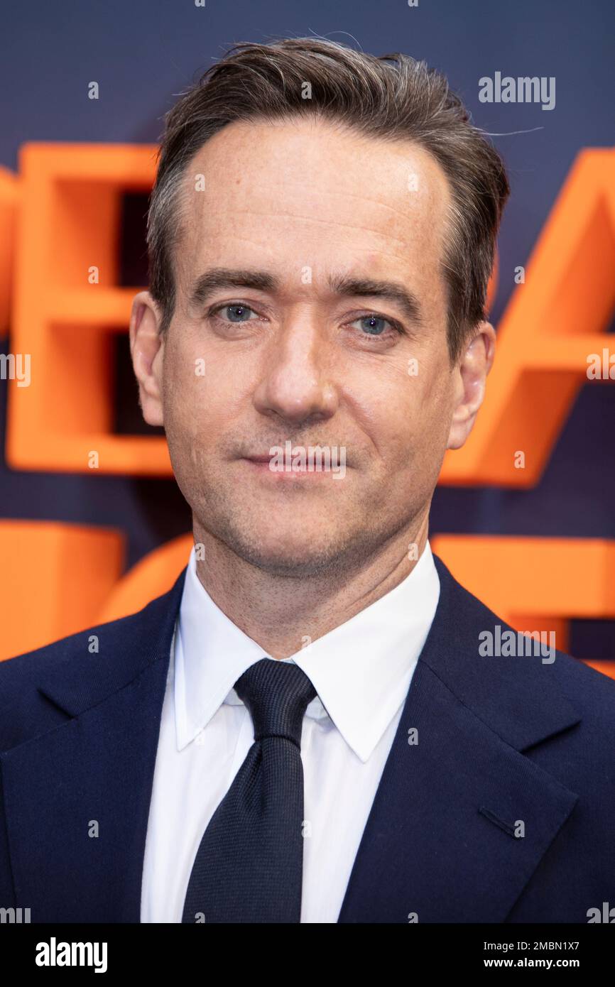 Matthew Macfadyen poses for photographers upon arrival at the premiere ...