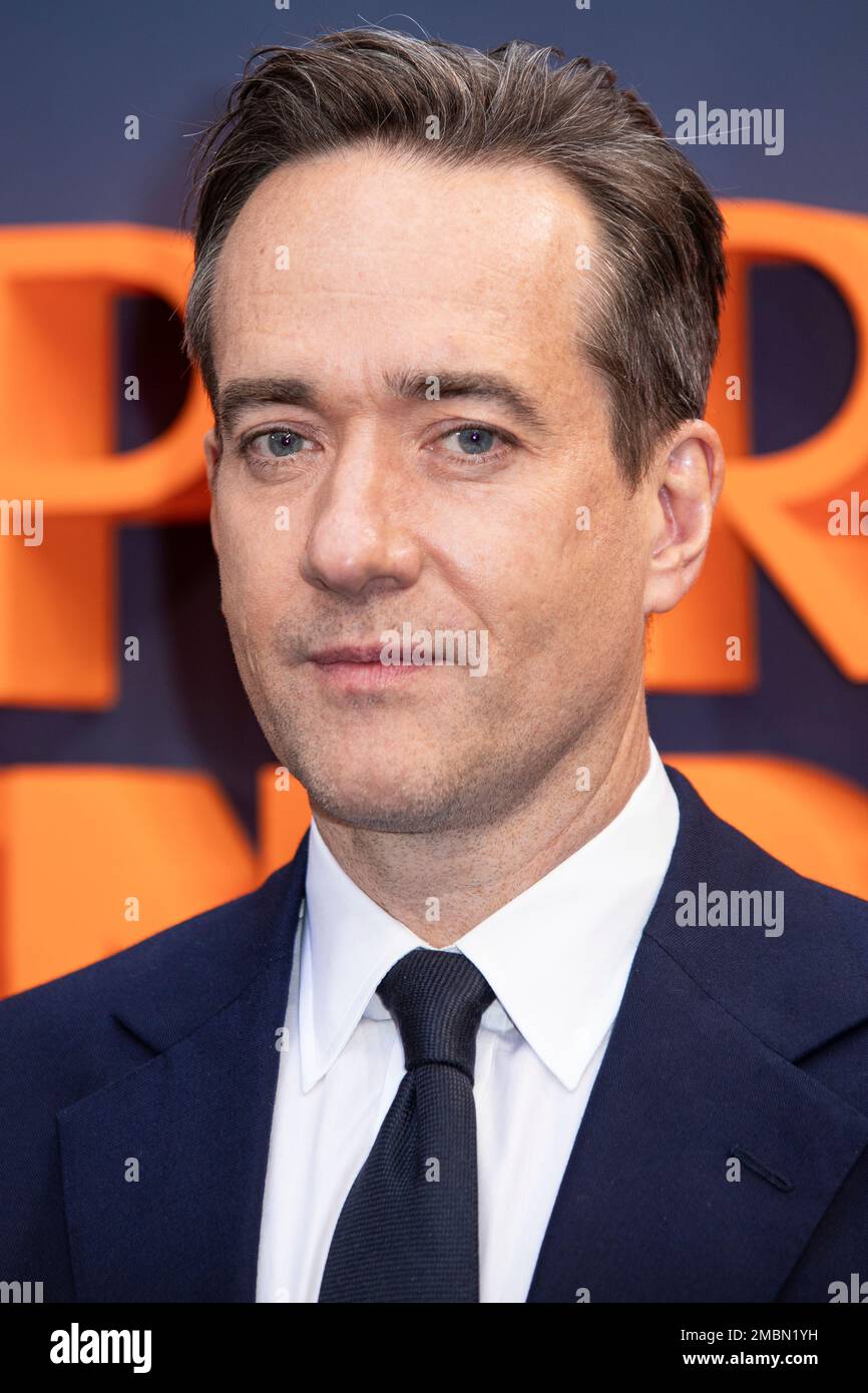 Matthew Macfadyen poses for photographers upon arrival at the premiere ...