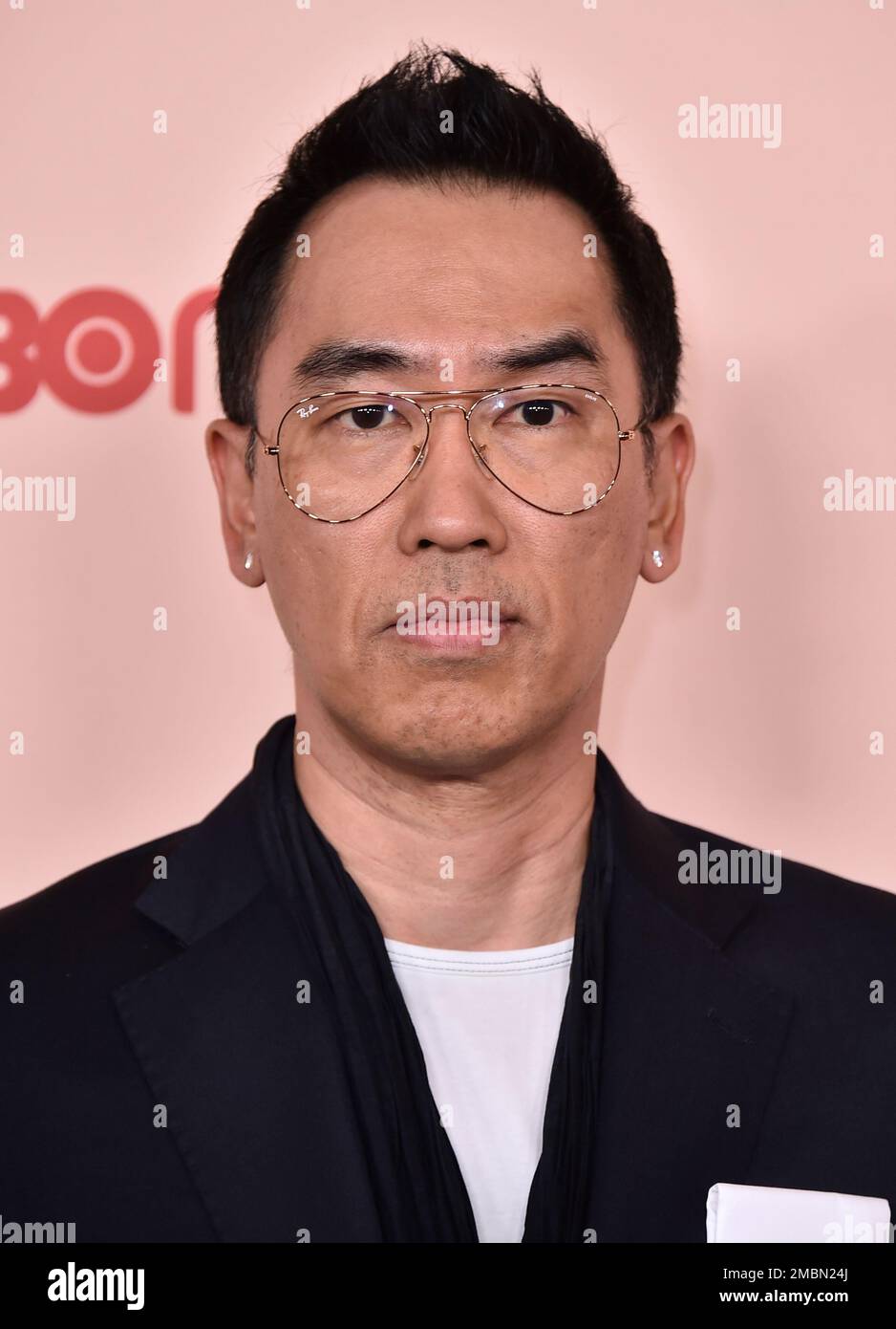 Bruce Baek arrives at the Los Angeles premiere of "The Flight Attendant ...