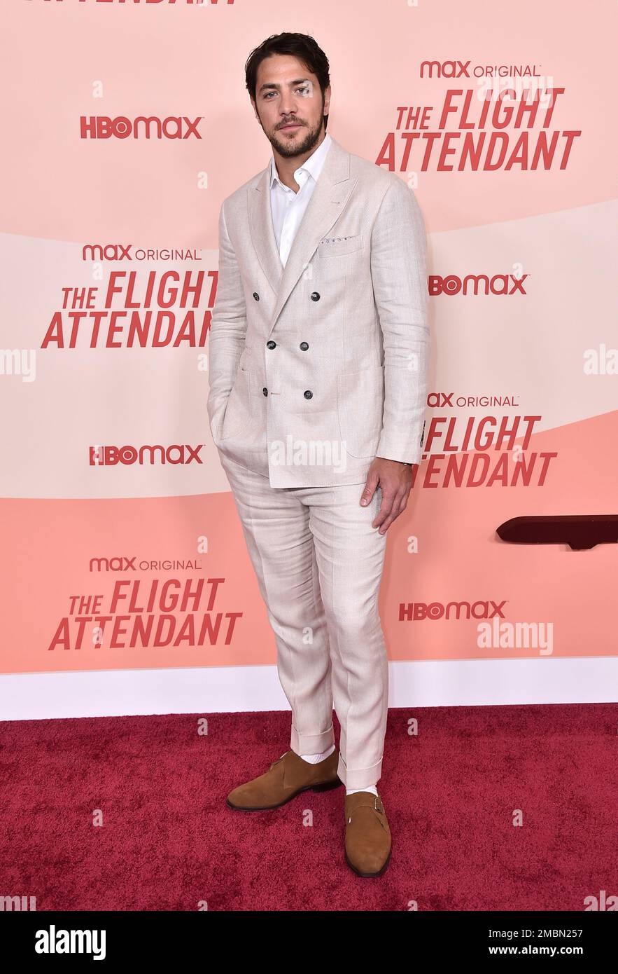Alberto Frezza arrives at the Los Angeles premiere of "The Flight ...