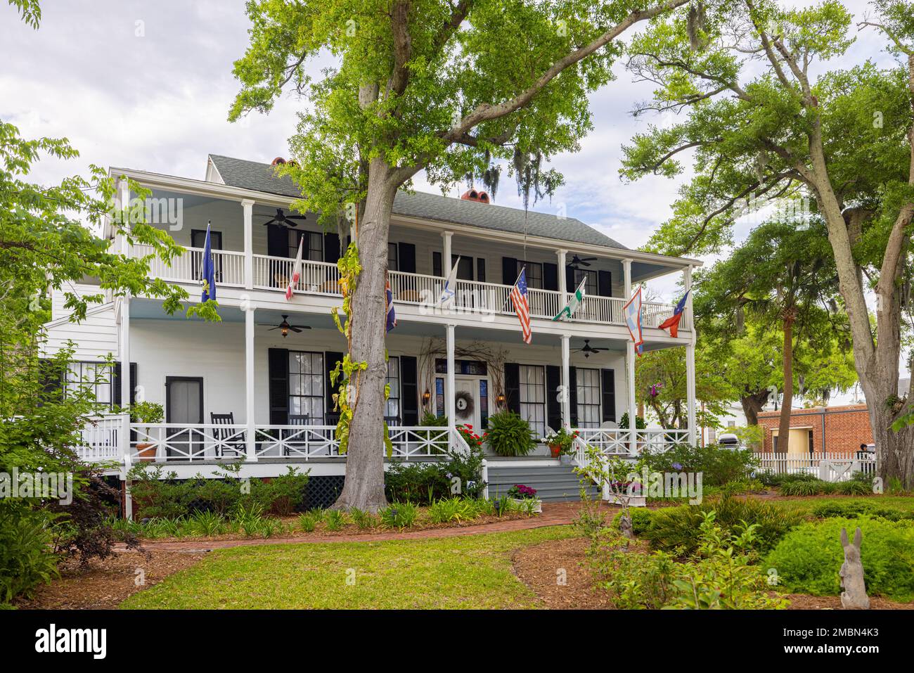 Fernandina, Florida, USA - April 16, 2022: The Lesesne House ...