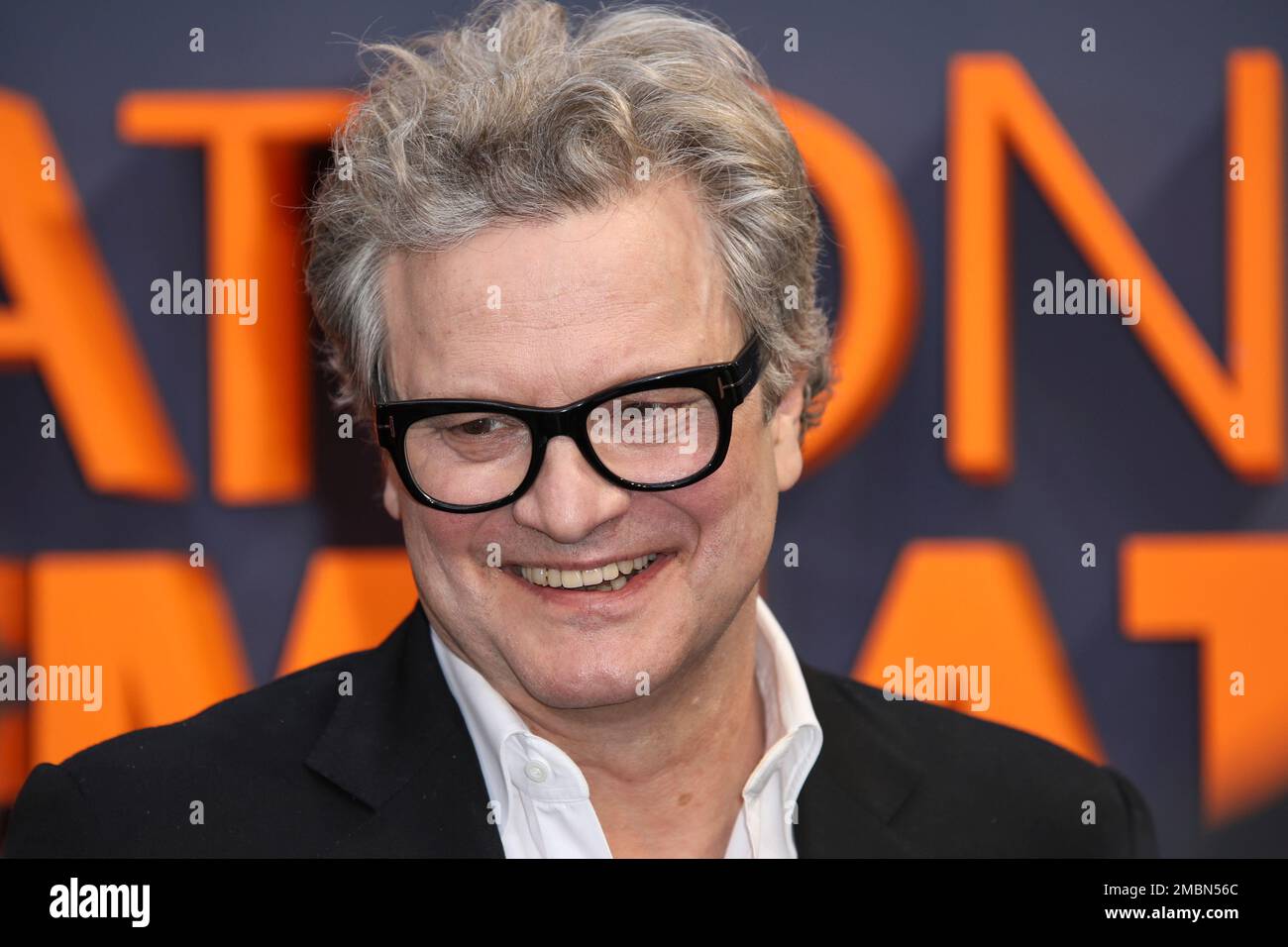 Colin Firth poses for photographers upon arrival at the premiere of the ...