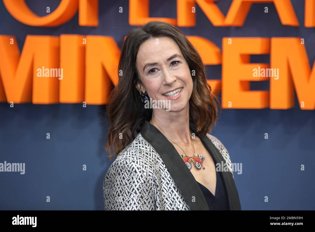 Amy Marston poses for photographers upon arrival at the premiere of the ...