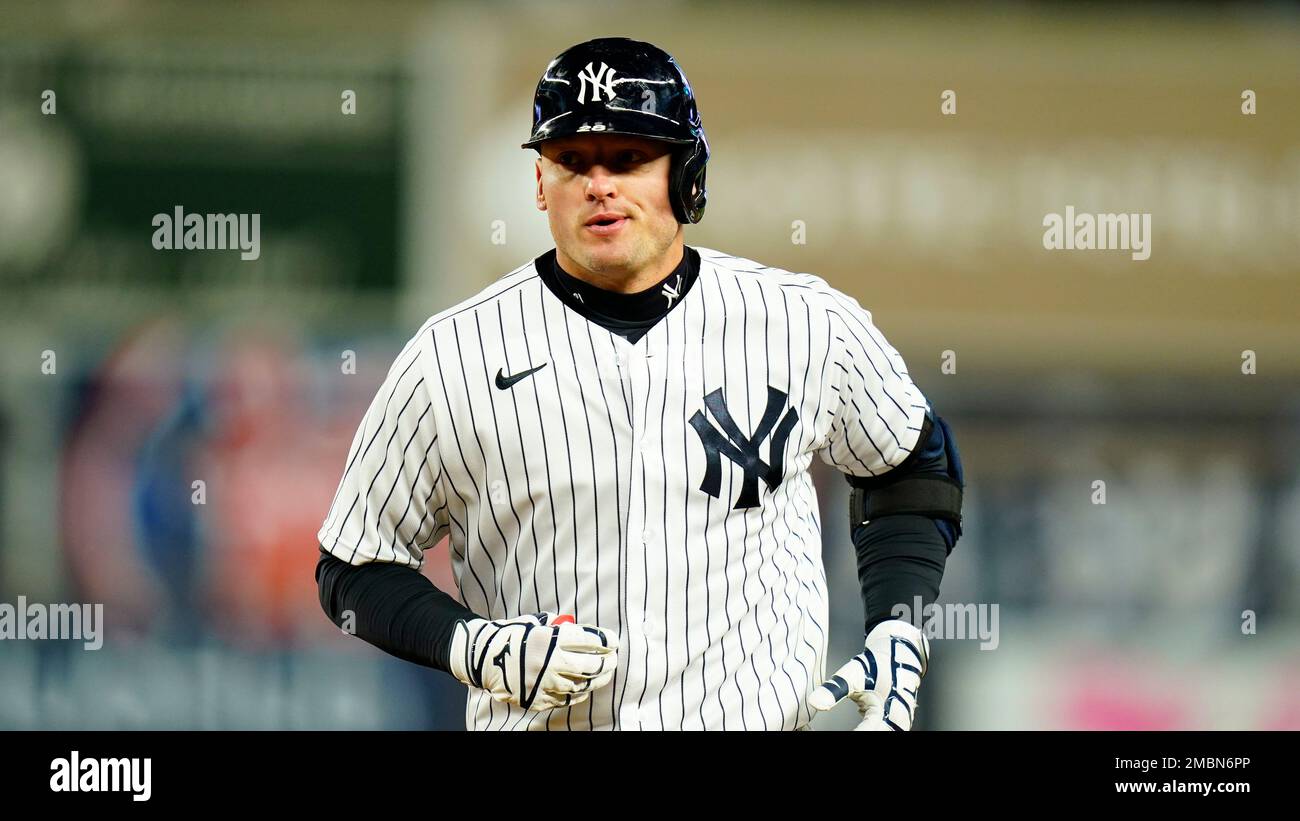 New York Yankees' Josh Donaldson during the eighth inning of a baseball ...