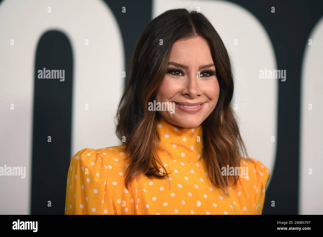Rebecca Jarvis arrives at a finale screening for "The Dropout" on ...