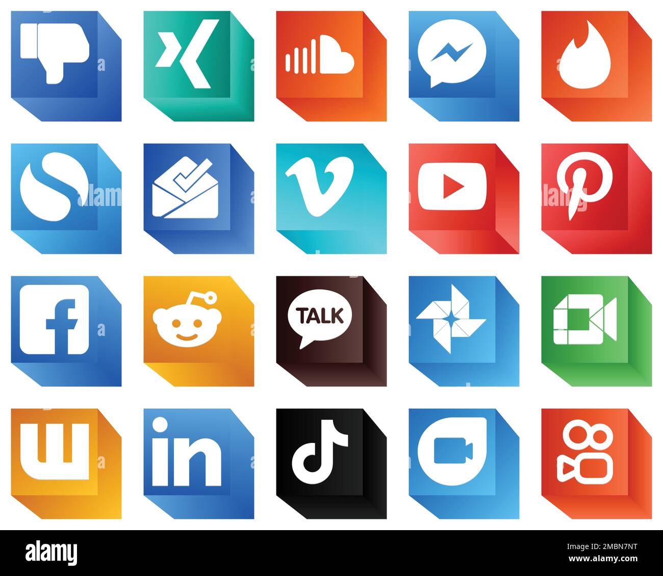 Youtube 3d logo Cut Out Stock Images & Pictures - Alamy