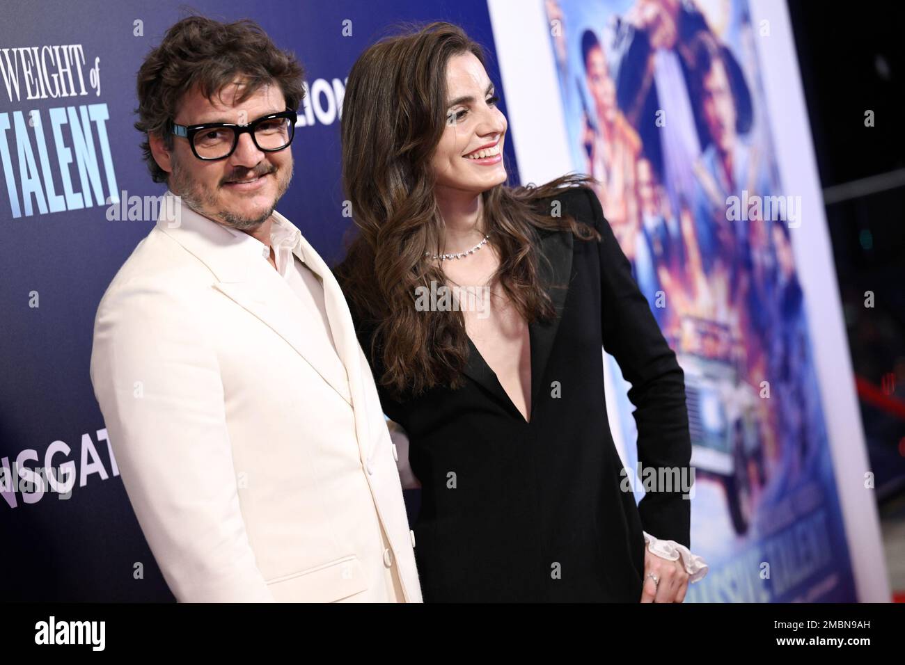 Pedro Pascal, left, and sister Lux Pascal attend the special screening ...