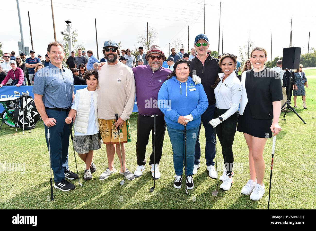IMAGE DISTRIBUTED FOR TOPGOLF - From left, Mayor of El Segundo Drew ...