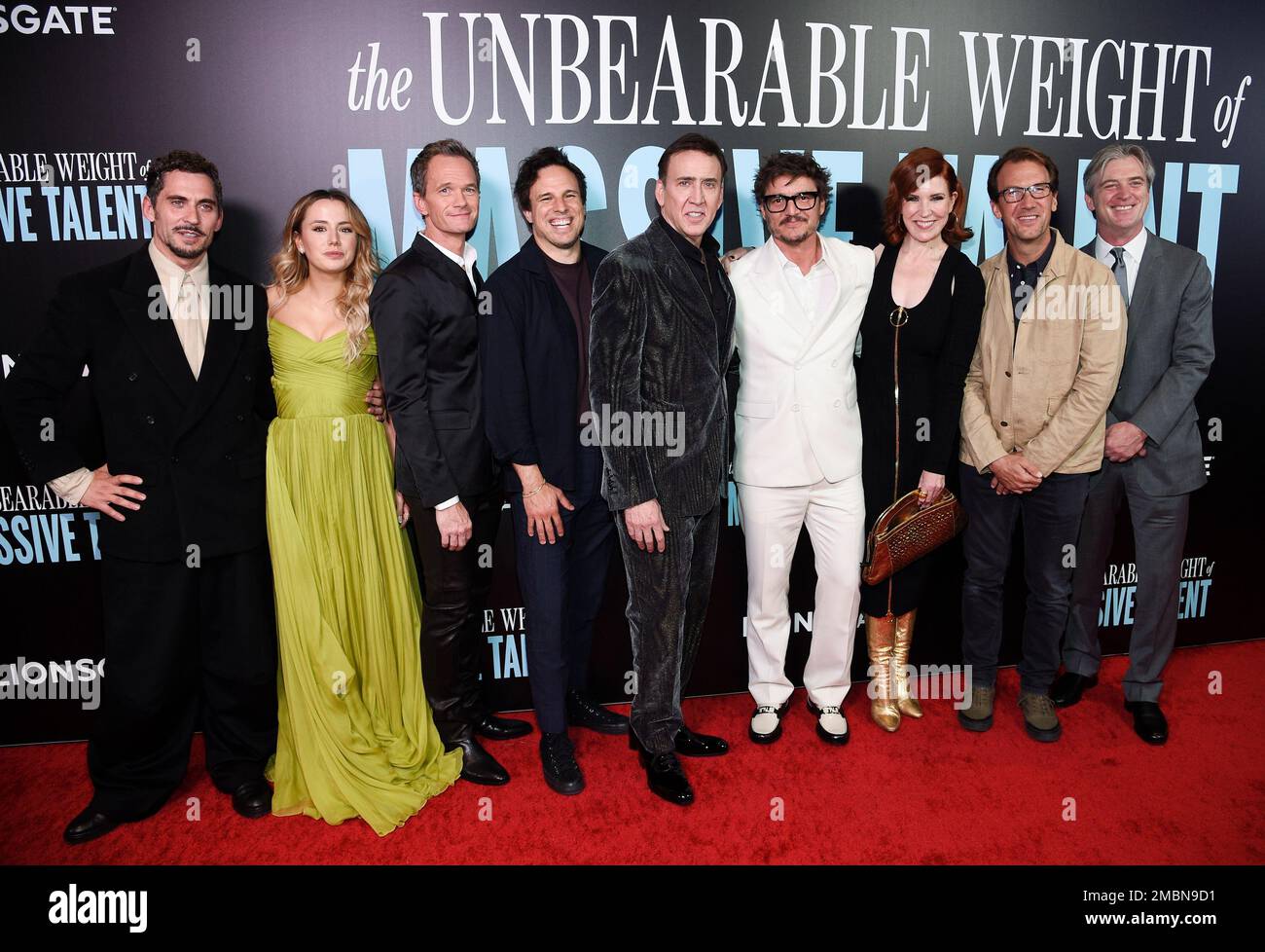 Paco Leon, left, Lily Sheen, Neil Patrick Harris,Tom Gormican, Nicolas ...