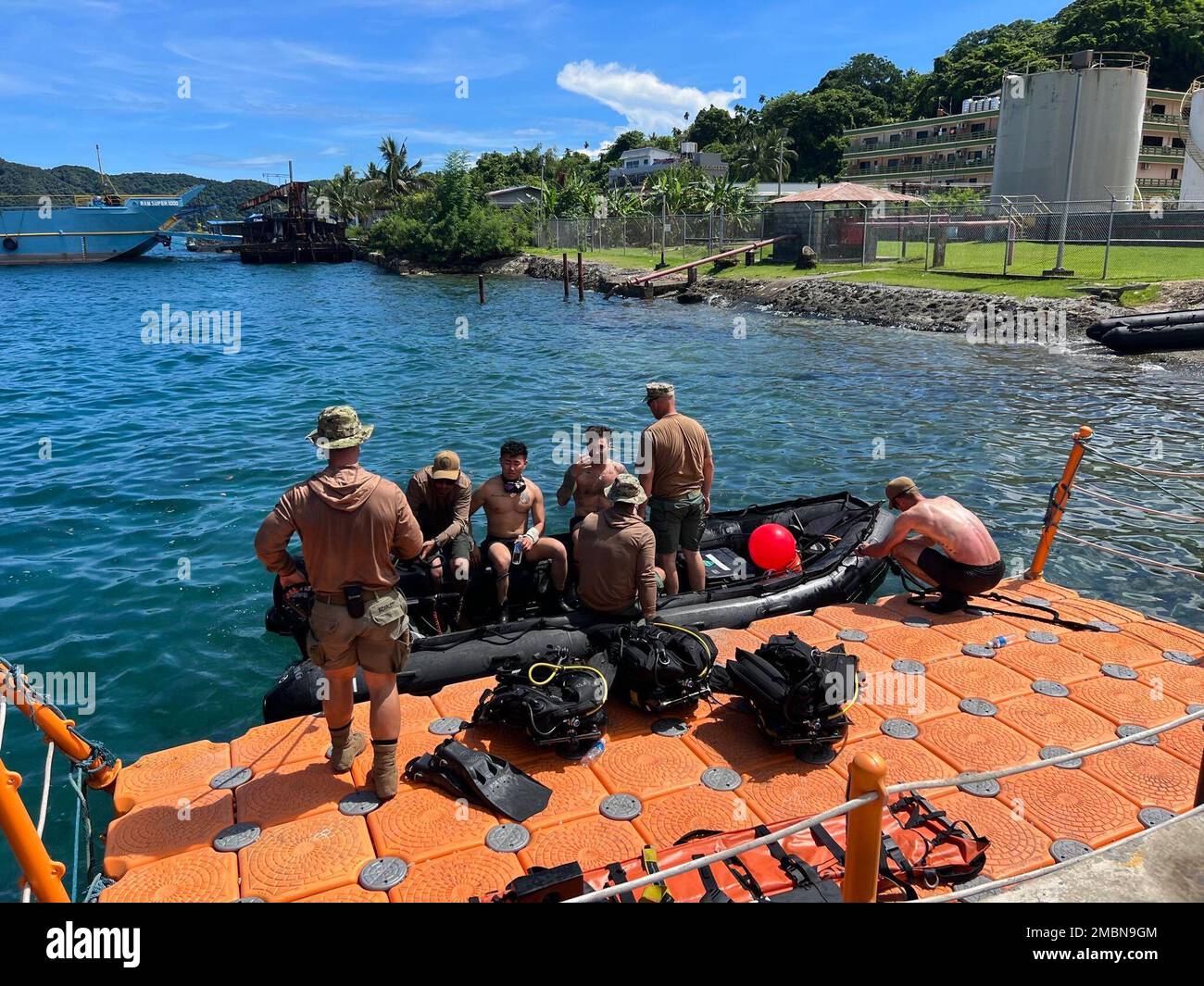 KOROR, PALAU (June 14, 2022) Multiple commands under Commander, Task ...