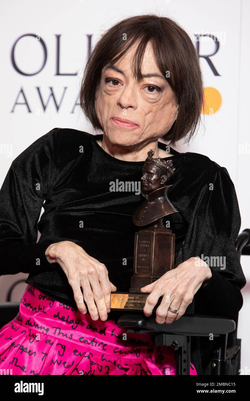 Liz Carr, winner of the Best Actress in a Supporting Role award for ...