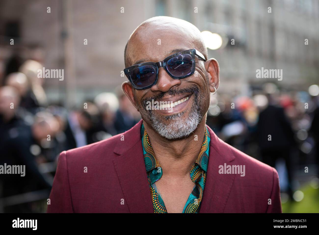 Lennie Michael James poses for photographers upon arrival at the ...