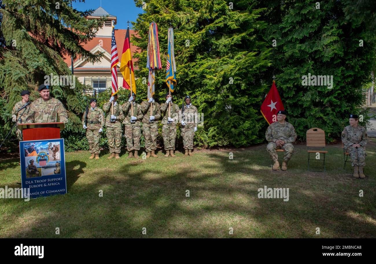 U.S. Army Brig. Gen. Eric P. Shirley, Defense Logistics Agency Troop ...