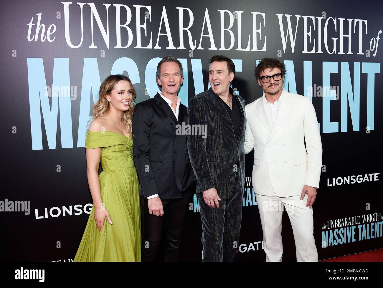 Lily Sheen Left Neil Patrick Harris Nicolas Cage And Pedro Pascal Attend The Special