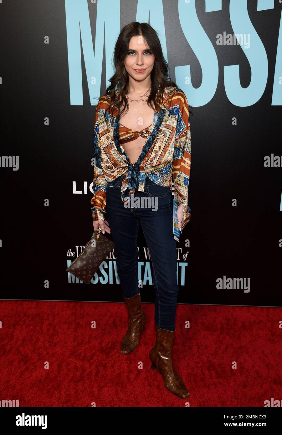 Lindsey Kroning attends the special screening of "The Unbearable Weight ...