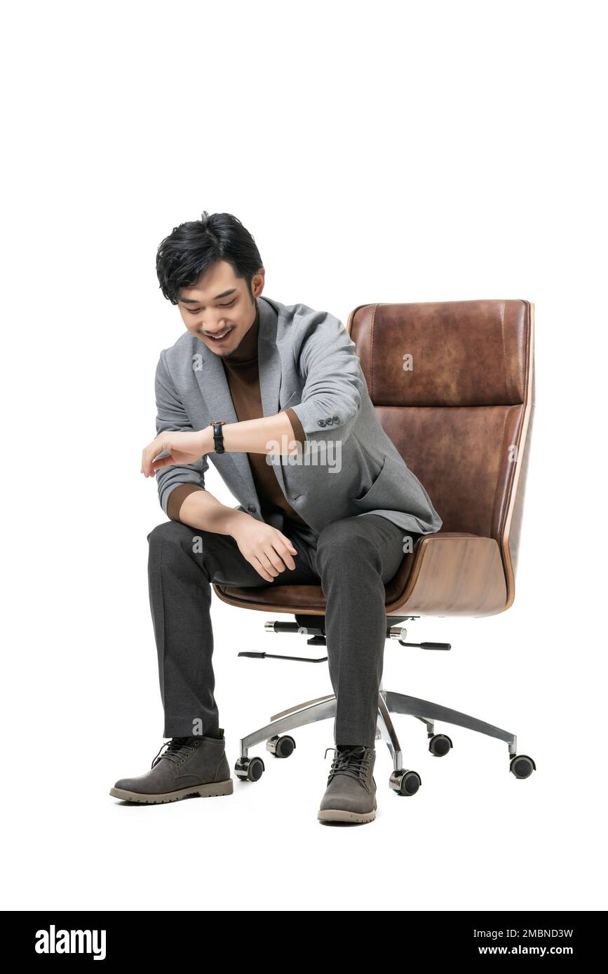 Take the young man Stock Photo - Alamy