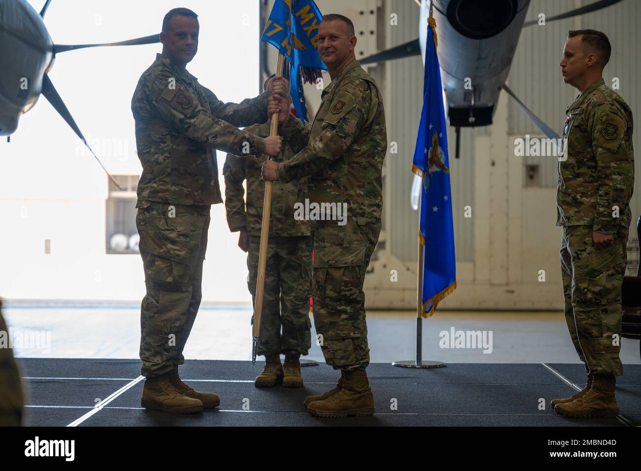 Maj. Daniel Finney, incoming 317th Maintenance Squadron commander ...