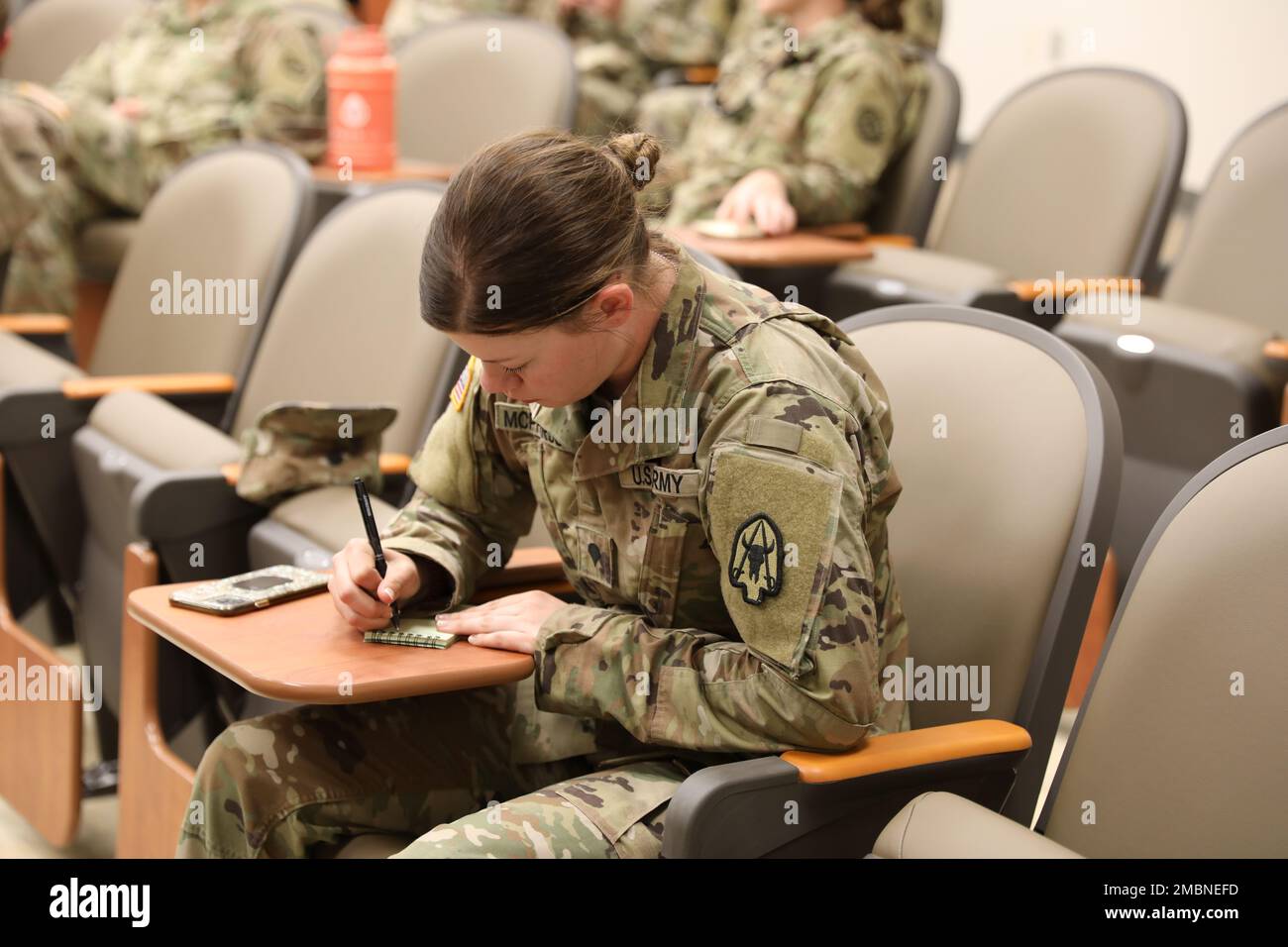Spc. Emberlee McPherson attached to the 495th Combat Sustainment ...