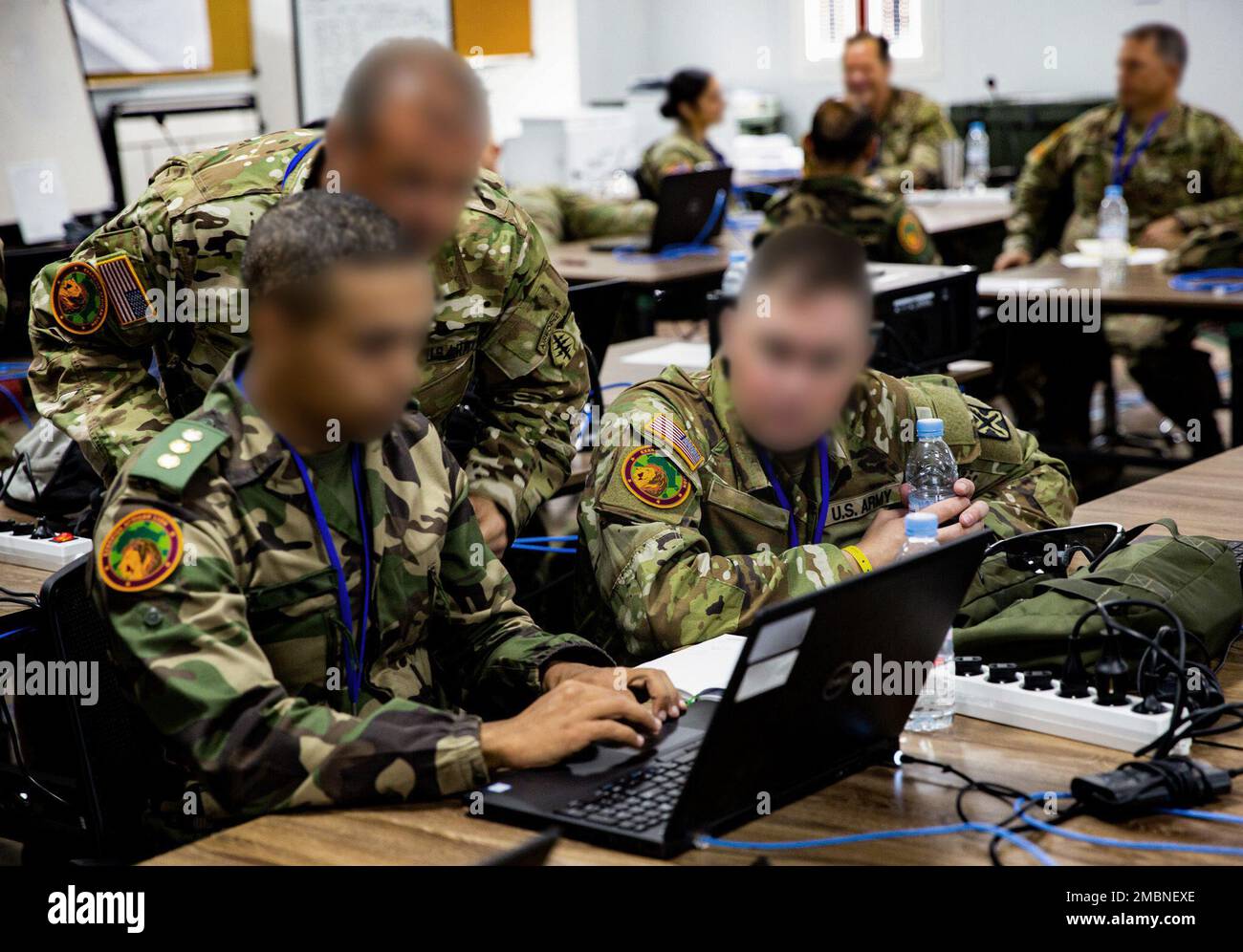 U.S. Army Soldiers assigned to the 19th Special Forces Group (Airborne ...