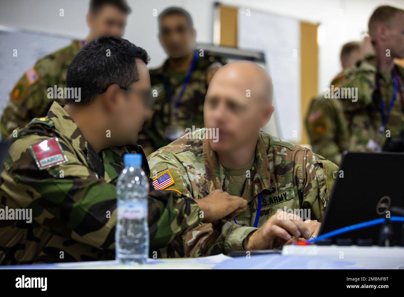 U.S. Army Soldiers assigned to the 19th Special Forces Group (Airborne ...