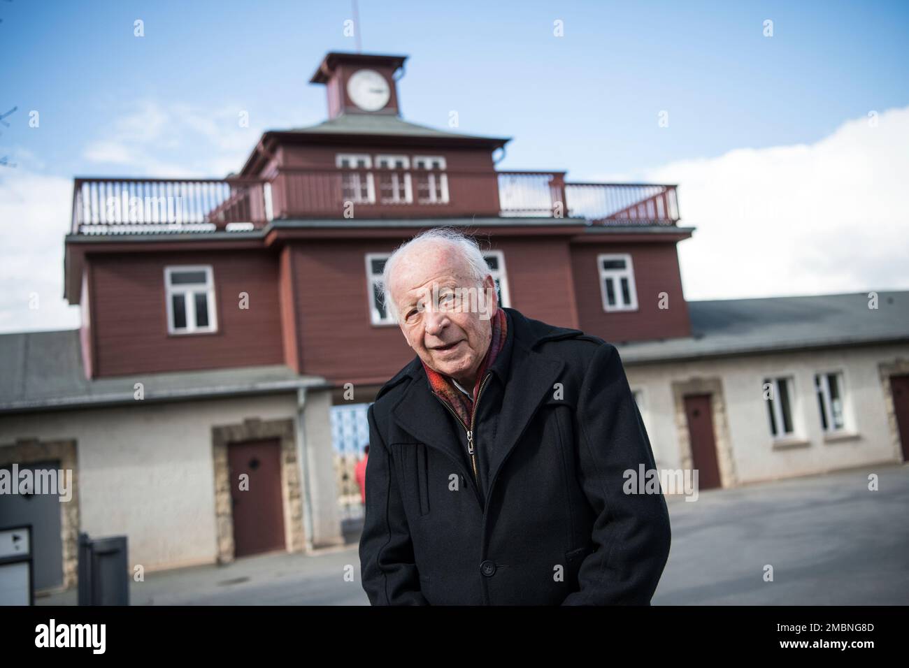 Nazi concentration camp survivor Moshe Kessler, whose life story was filmed in the movie The Boy ...