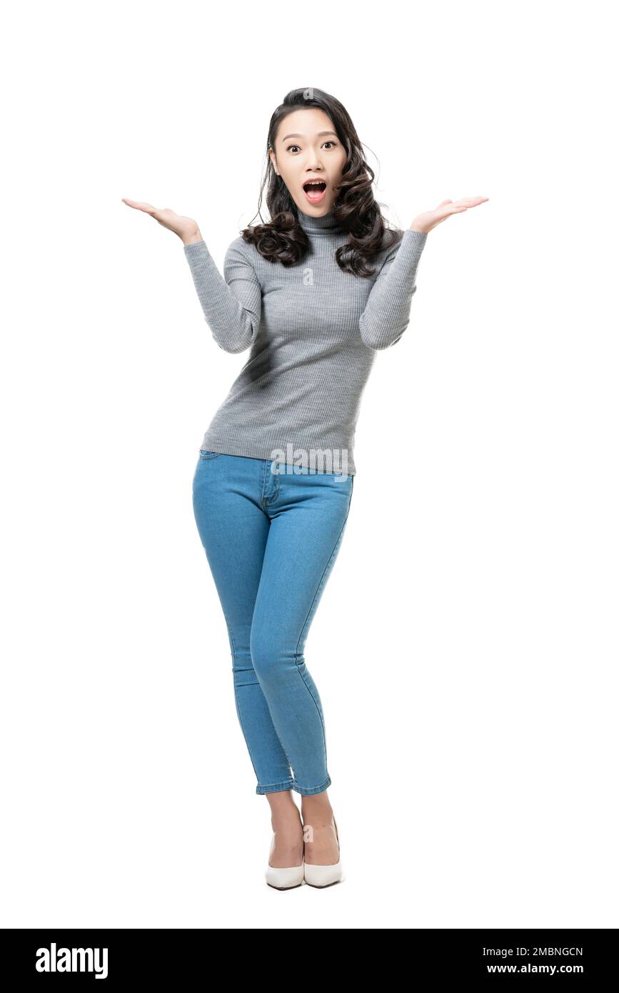 Take young woman shed Stock Photo - Alamy