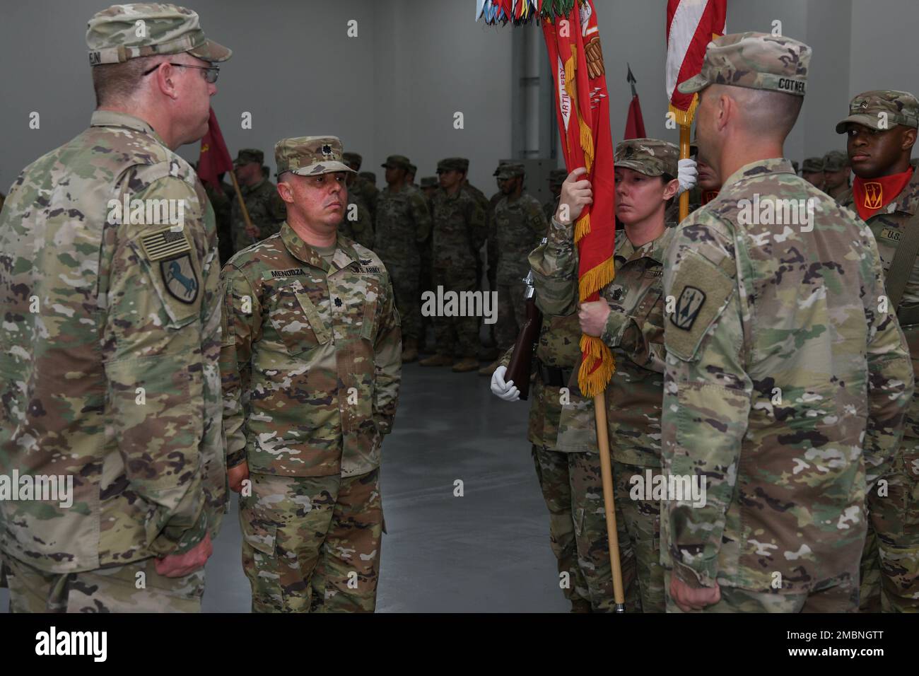 Lt. Col. Paul Mendoza, the new commander of the 4th Battalion 3rd Air ...