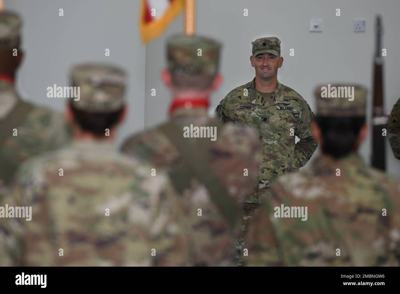Lt. Col. Craig Cotner, the previous commander of the 4th Battalion 3rd ...