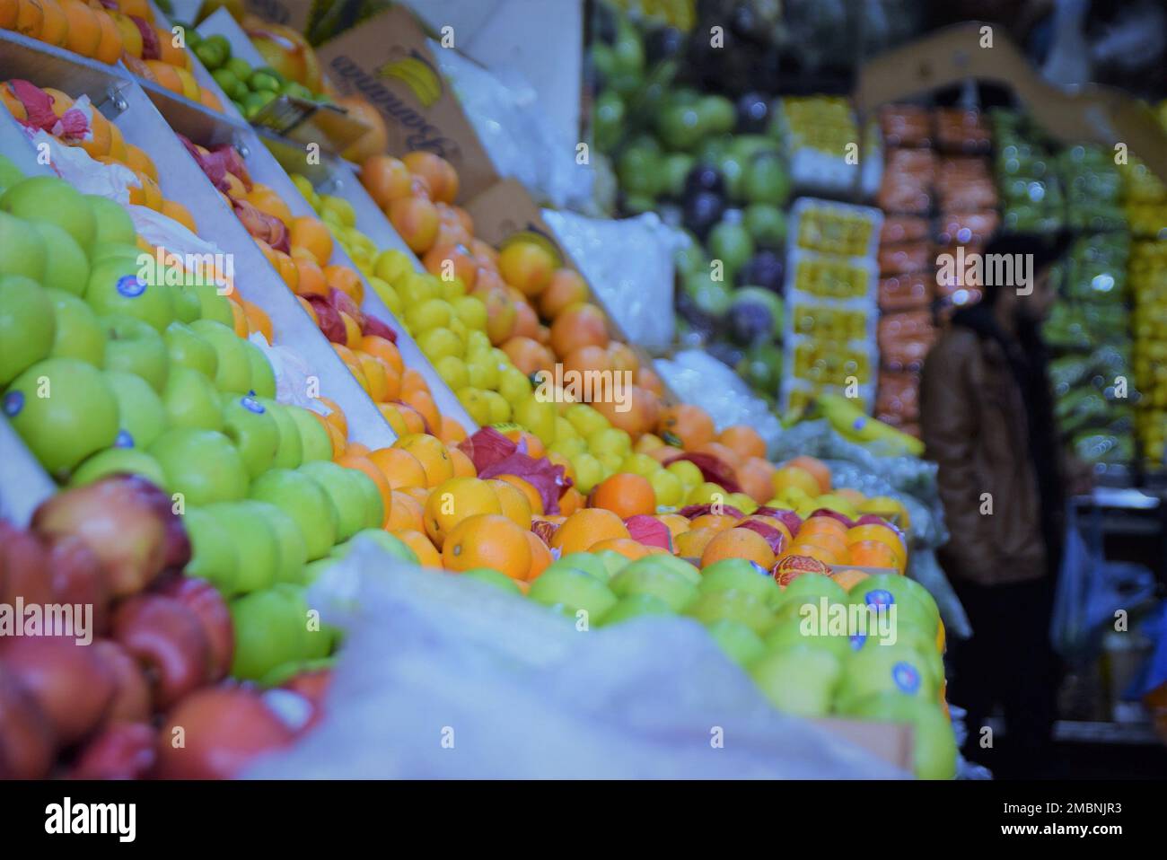 Colorful display healthy snacks hi-res stock photography and images - Alamy