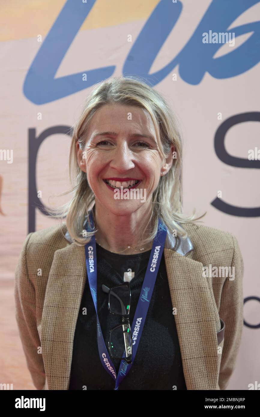 Paris, France. 3rd Dec, 2022. Stéphanie of Le Comptoir de la Rose at ...