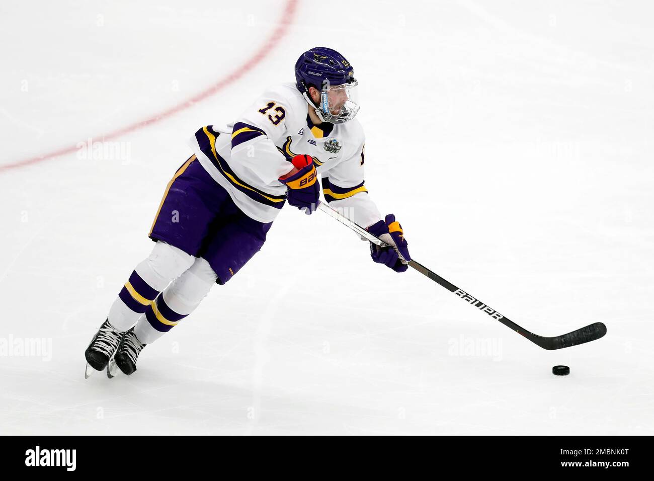 Minnesota State's Brendan Furry plays against the Denver during the ...