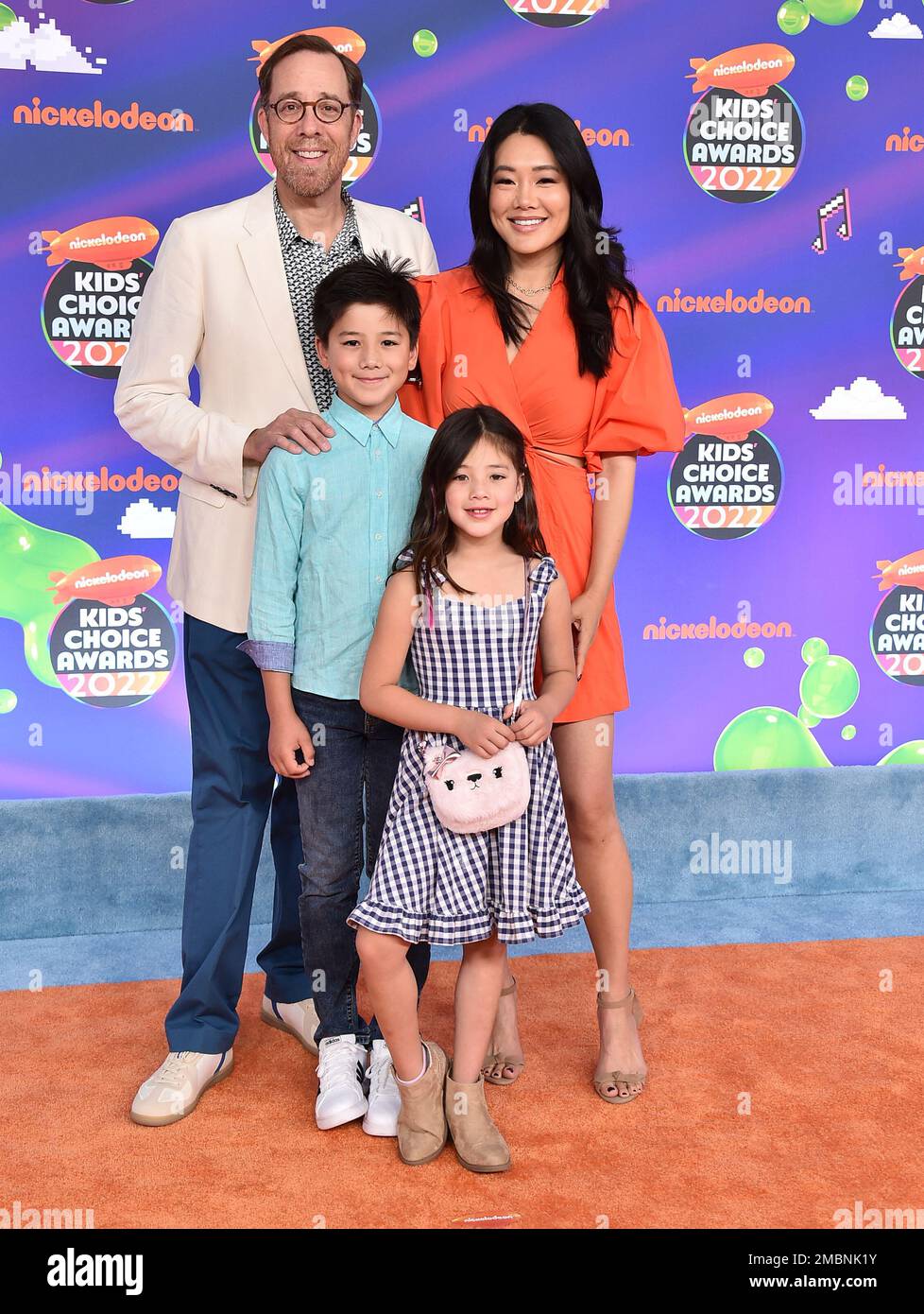 Crystal Kung Minkoff, right, Rob Minkoff, left, and their children Max ...