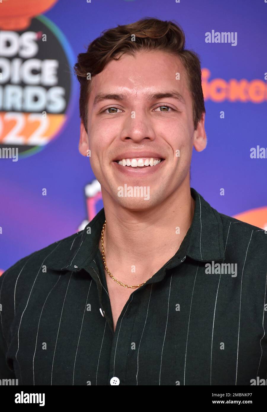 Joseph Baena arrives at the Kids Choice Awards on Saturday, April 9 ...