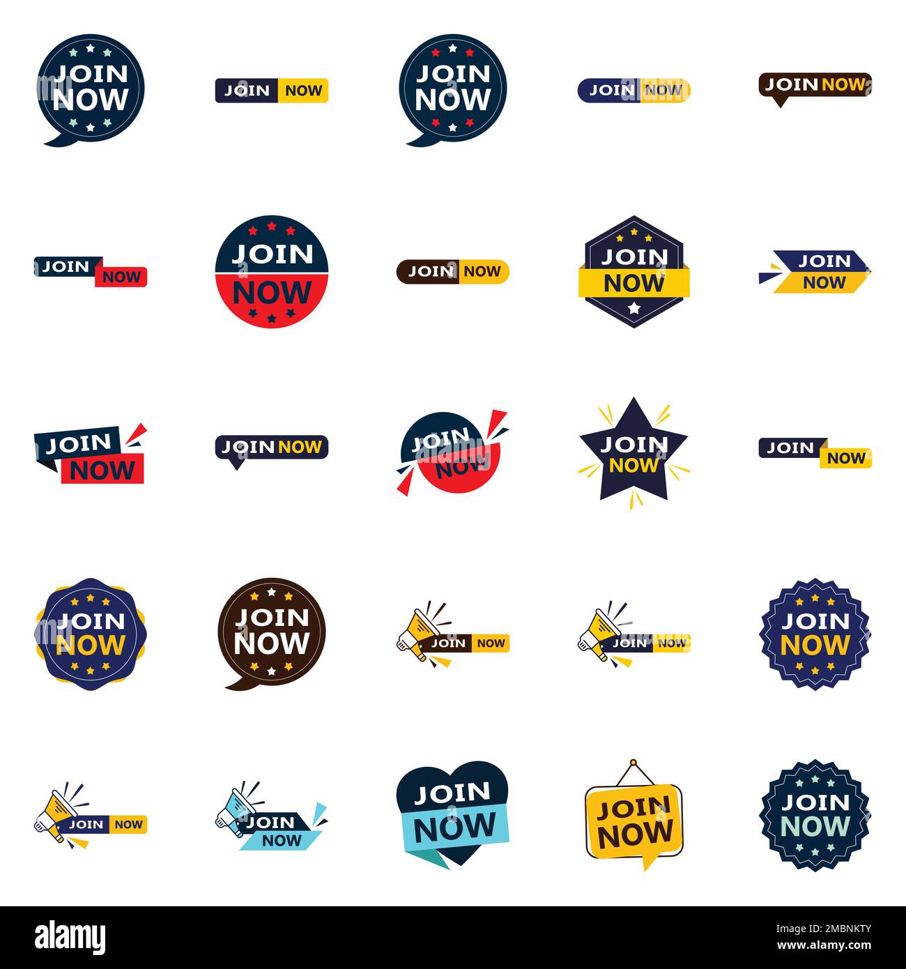 Joining a team Stock Vector Images - Alamy