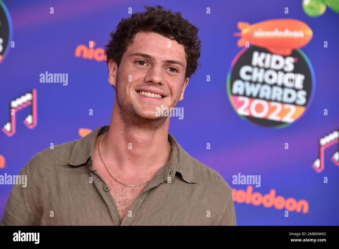 Jace Norman arrives at the Kids Choice Awards on Saturday, April 9 ...