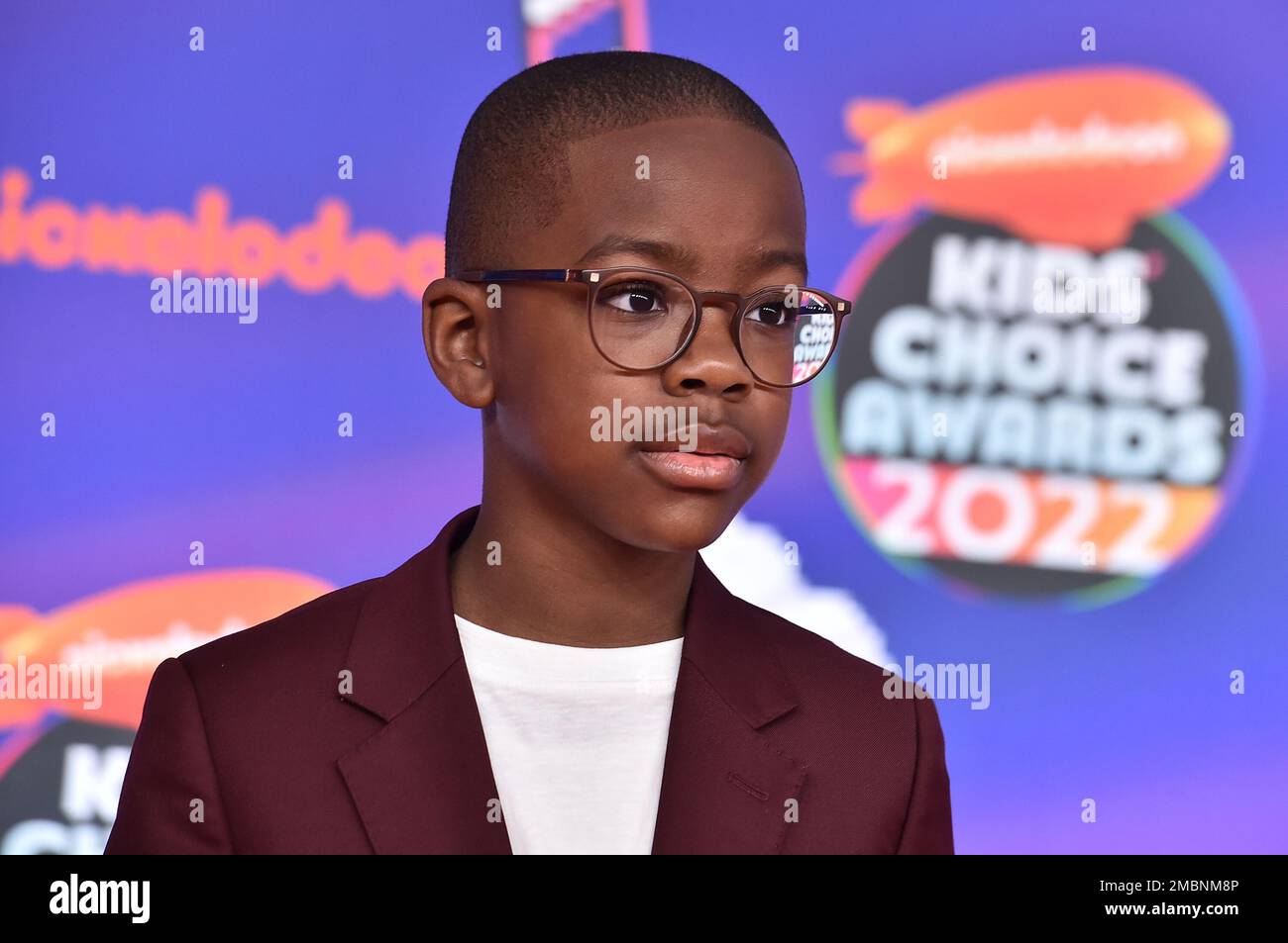 Orion Jean arrives at the Kids Choice Awards on Saturday, April 9, 2022 ...