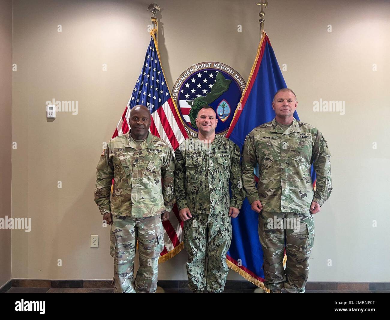Col. Samuel Hunter and Command Sgt. Maj. Ira Ford, 658th Regional ...