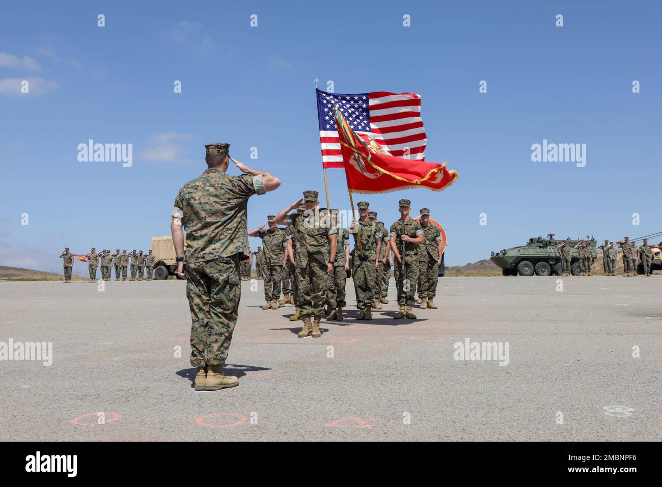 Commanding officer of i marine expeditionary force information group hi ...