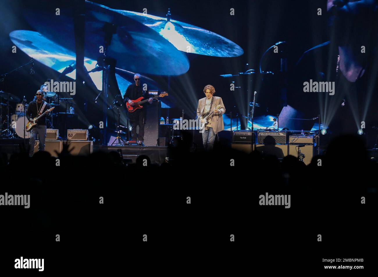 John Mayer Performs during the SOB Rock Tour on Friday, April 8, 2022 ...
