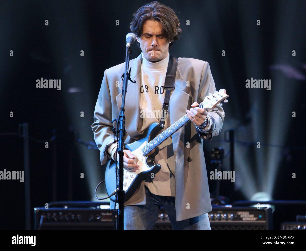 John Mayer Performs during the SOB Rock Tour on Friday, April 8, 2022 ...